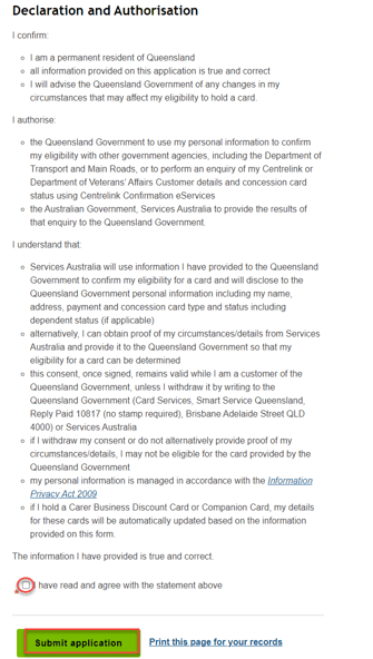 Applying for a Qld Seniors Card